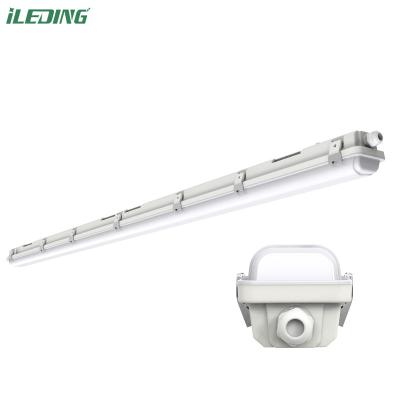 China AC 220V ± 10% IP67 Wasserdicht Kunststoff LED Dreifest Leuchte 45W für den Korridor zu verkaufen