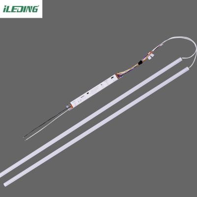 China DLC 140Lm/W Magnetic LED Light Troffer Linear retrofit Kit for USA Market Adjust 5CCT for sale