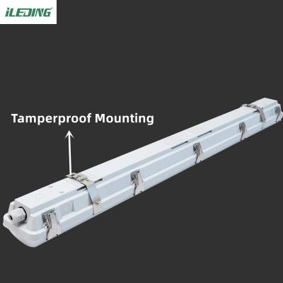 China 4kg Hangend Tri Proof LED Stoomdicht Warehouse Lichtsysteem 4FT 46W 65W IP66 65W Te koop