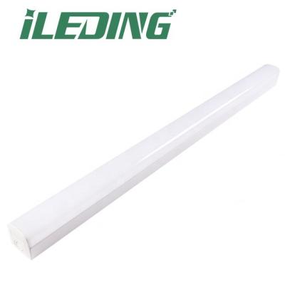 China Dimmable 80 CRI 25W 2ft 4ft 8ft Linear LED Batten Light Shop Light Fixture -40 40C for sale