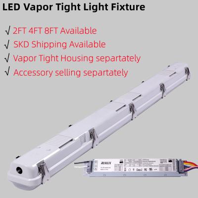 Cina Aggiornamento a 4FT 60W Led Vapor Tight Light Housing Kit e 5- per prestazioni ottimali in vendita