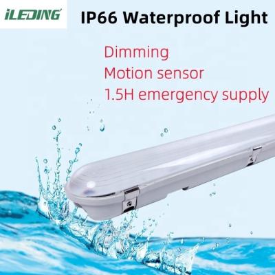 China Deckeninstallation 110W 8FT Led-Drei-Wetterbeständig Dampf-Tight-Licht für die Farm zu verkaufen