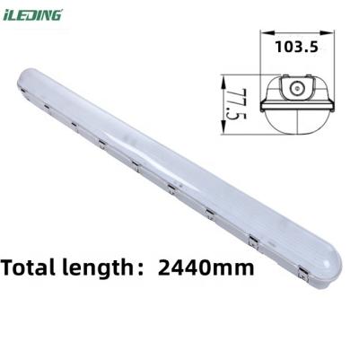 China Deckeninstallation 110W 8FT Led-Drei-Wetterbeständig Dampf-Tight-Licht für die Farm zu verkaufen