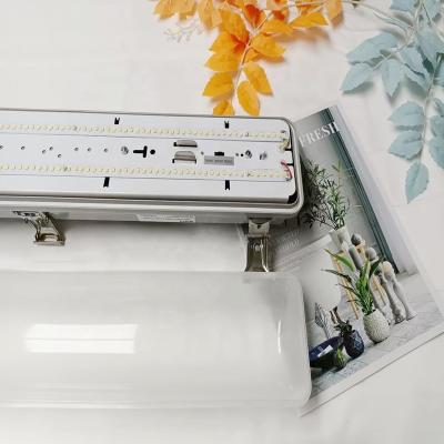 China IP66 Waterproof Linear 65W Warehouse LED Vapor Tight Light Energy for Indoor Dairy Farm for sale