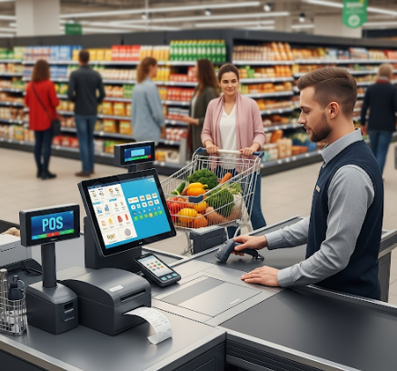 JLD-P05 POS Motherboard application scenario