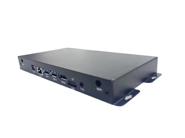Quad Core Cortex A55 Digital Signage Player Box Android 11 Support USB 3.0 Gigabit Ethernet Mini PC