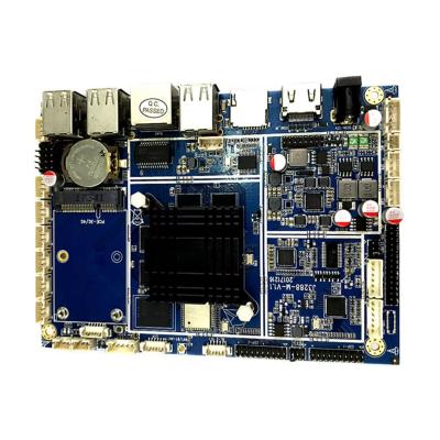 China Android RK3288 Tabla base de desarrollo de Linux Lvds Pcba Rockchip PX30 Personalizado para cajero en venta