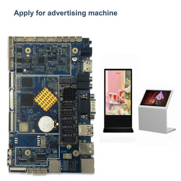 Quality RK3399 Industrial ARM Motherboard Mali-T860 GPU PCBA Board ARM Embedded Board for sale