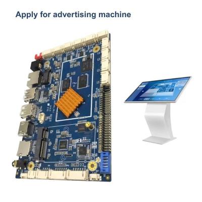 China Rockchip RK3566 ARM G52 2EE Android-moederbord voor reclame-machine Gewone intelligente terminal Te koop