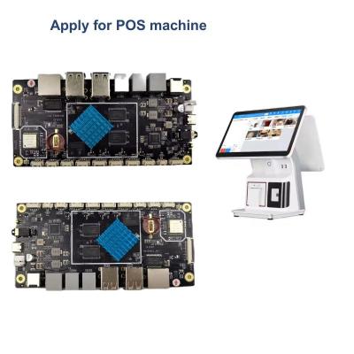 中国 P08 AI電子スケール用マザーボード RK3568 クアッドコア Cortex-A55 組み込みボード 販売のため