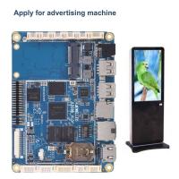 China Flash 4G NANDFLASH Single Board Computer Highest Support 16G EMMC Support 32G for sale