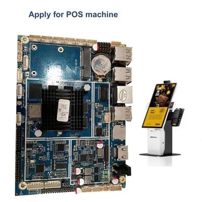 中国 工業用Android自動販売機 マザーボード 12V RK3288 2.2G DDR3 13.3 インチ LCDタッチスクリーン JLD076 販売のため