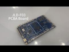 Reconhecimento Facial Rockchip Android Mainboard Rk3568 Com Lvds EDP MIPI HD Ethernet 4G LTE Relay JLD-F03