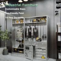 China Customized Commercial Storage Cabinet 80x45x210cm Iron Plate Durable for sale