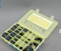 China NBR O-Ring Kit Set with 84 Shore Hardness and -30°C to 260°C Temperature Range for Heavy Equipment for sale