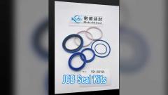 Video showcase of various JCB hydraulic seal repair kits.