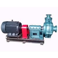 China Horizontal High Pressure Slurry Pump , Centrifugal Sludge Pump for sale