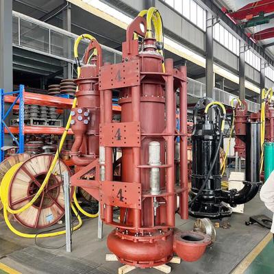 Cina Pompa centrifuga verticale 750rpm - pompa della chiatta della chiatta della ghiaia della sabbia del fiume 4500rpm in vendita