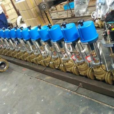 中国 高圧電気ダイヤフラム弁DN25-DN50のまっすぐな打撃の制御弁 販売のため