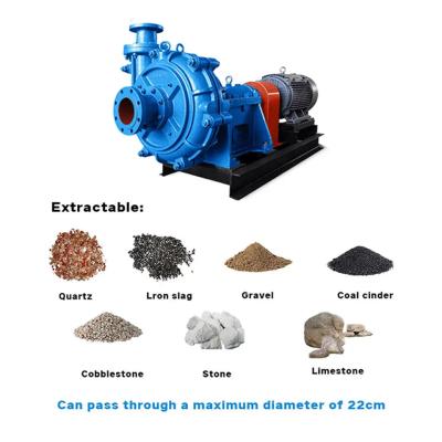 Chine Efficient Customized Sludge Sand Mining Pump 300m High Pressure Capability à vendre