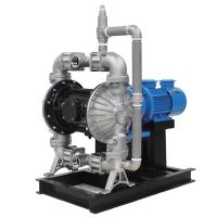 China Stainless Large Flow Diaphragm Pump 12.7 GPM Max Flow for sale