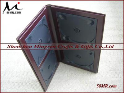 China wedding Leather cd dvd box Folio Cover for sale