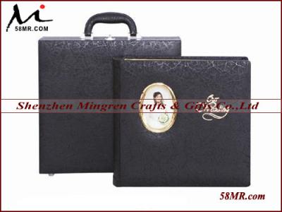 China Wedding Slip in Album with Mat,Matted Album,Album with Inserts,Embossed Album for sale