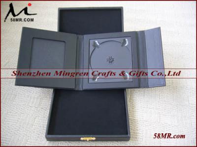China Leather cd dvd case Album Holder Cover for sale