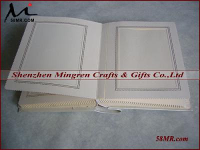 China Wedding Slip in Album,Matted Album,Album with Inserts,Embossed Album for sale