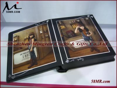 China Leather DIY Self Mount Peel and Stcik Photo Album Book for sale