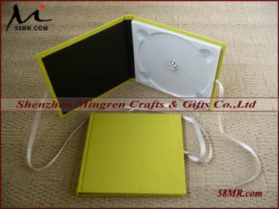 China Fabric Linen DVD CD Folio for sale