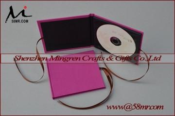 China Single Fabric Linen DVD CD Cover for sale