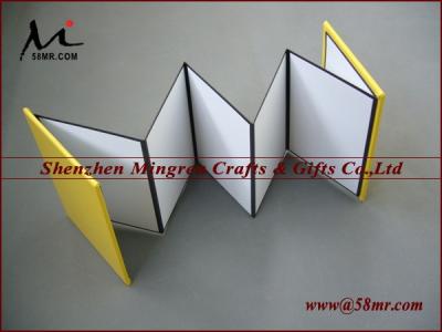 China Fabric Cloth Linen Accordion Photo Album for sale