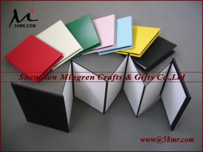 China Leather Fabric Accordion Album for sale
