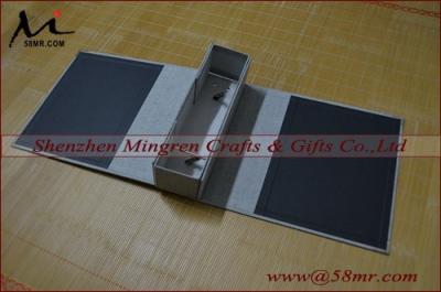 China Fabric Linen Velvet DIY Swatch Sample Book Cover for sale