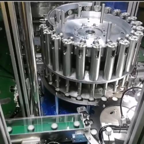 High-Speed Cap Lining Machine for Accurate Gasket Filling on Bottle Cap Manufacturing