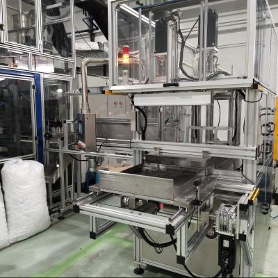 중국 미쓰비시의 PLC 스테인리스 스틸로 만든 높은 용량의 병 봉지 기계 판매용