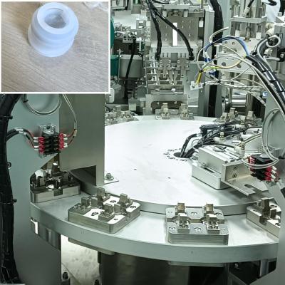 Cina Tipo giradischi Montaggio della copertura con anello a trazione singola macchina prestazioni stabili acciaio inossidabile in vendita