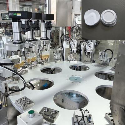 China Desiccant Cap Assembly Machine with 99% Satisfactory Rate, PLC Control, and Photoelectric Sensor Detection for sale