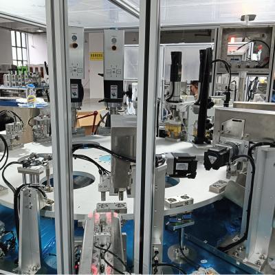 China Ultrasonic Welding Machine For Film Cover Turntable Type Operation Stable Operation for sale