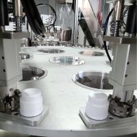 China Automated Assembly Machine For Laundry Lids With Turntable Operation And Elevator Type Loading for sale
