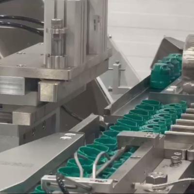 China Cap Folding Machine With Screwing Machine Configuration Of Sever Motor And No High Technical Requirement For Operator. for sale