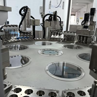 China Custom Heli Cap Assembly Machine with Servo Motor and Touch Screen for sale