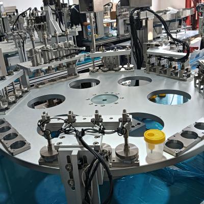 중국 자동 소변 컵 조립 기계 사용자 정의, 매우 유연하고 적응 판매용