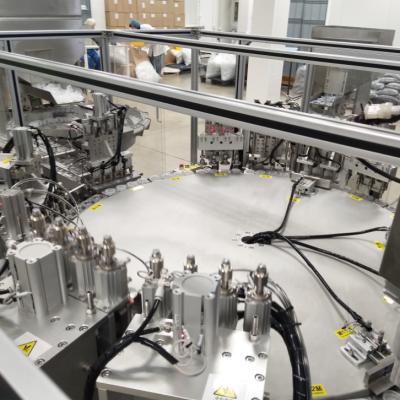 China Automatic Euro Cap Assembly Machine 14000-18000pcs/h 50Hz for sale