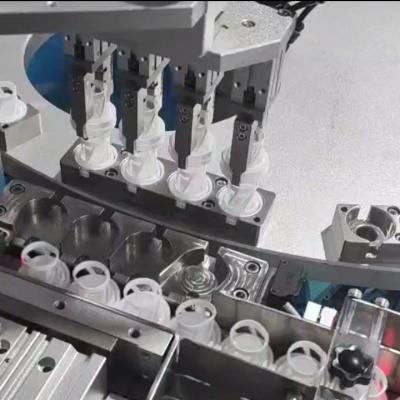 China High Efficiency Desiccant Cap Assembly Machine with 0.5-0.8MPa Air Pressure and 1500-8500pcs/hr Production Speed for sale