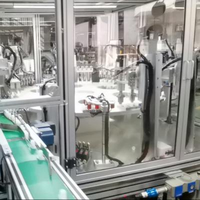 China Automatic Jelly Cap Assembly Machine with Servo Motor + Reducer Unit, PLC Control System, and Touch Screen HMI for High Accuracy for sale