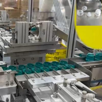 China High Efficiency Flip Cap Assembly Machine with 4500-15000pcs/hr Speed and 99% Qualified Rate for Linear or Rotary Applications for sale