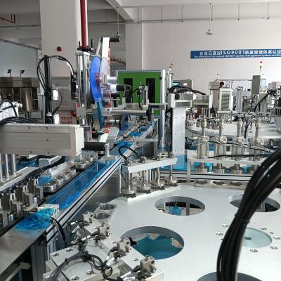 Китай Нестандартная автоматизированная машина для сборки мочевых стаканчиков с двуязычным интерфейсом и удобным управлением для настраиваемой скорости производства продается