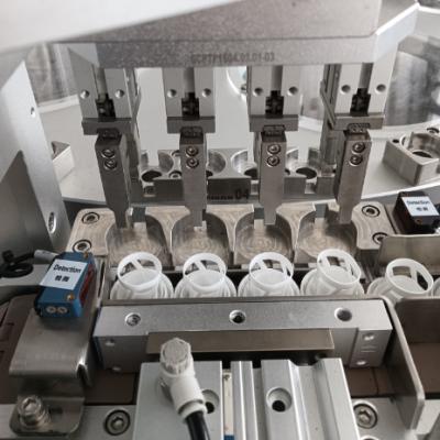 China Desiccant Cap Assembly Machine with Adjustable Operating Speed Photoelectric Sensor Detection and Touch Screen Operation for Daily Necessities for sale